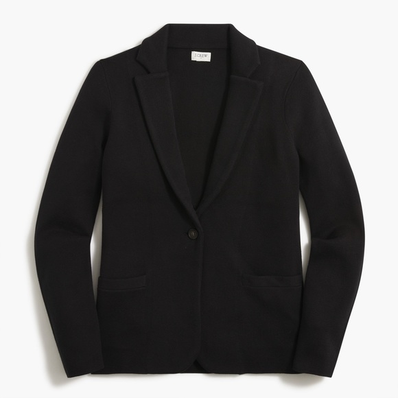 J Crew Schoolboy Sweater Blazer